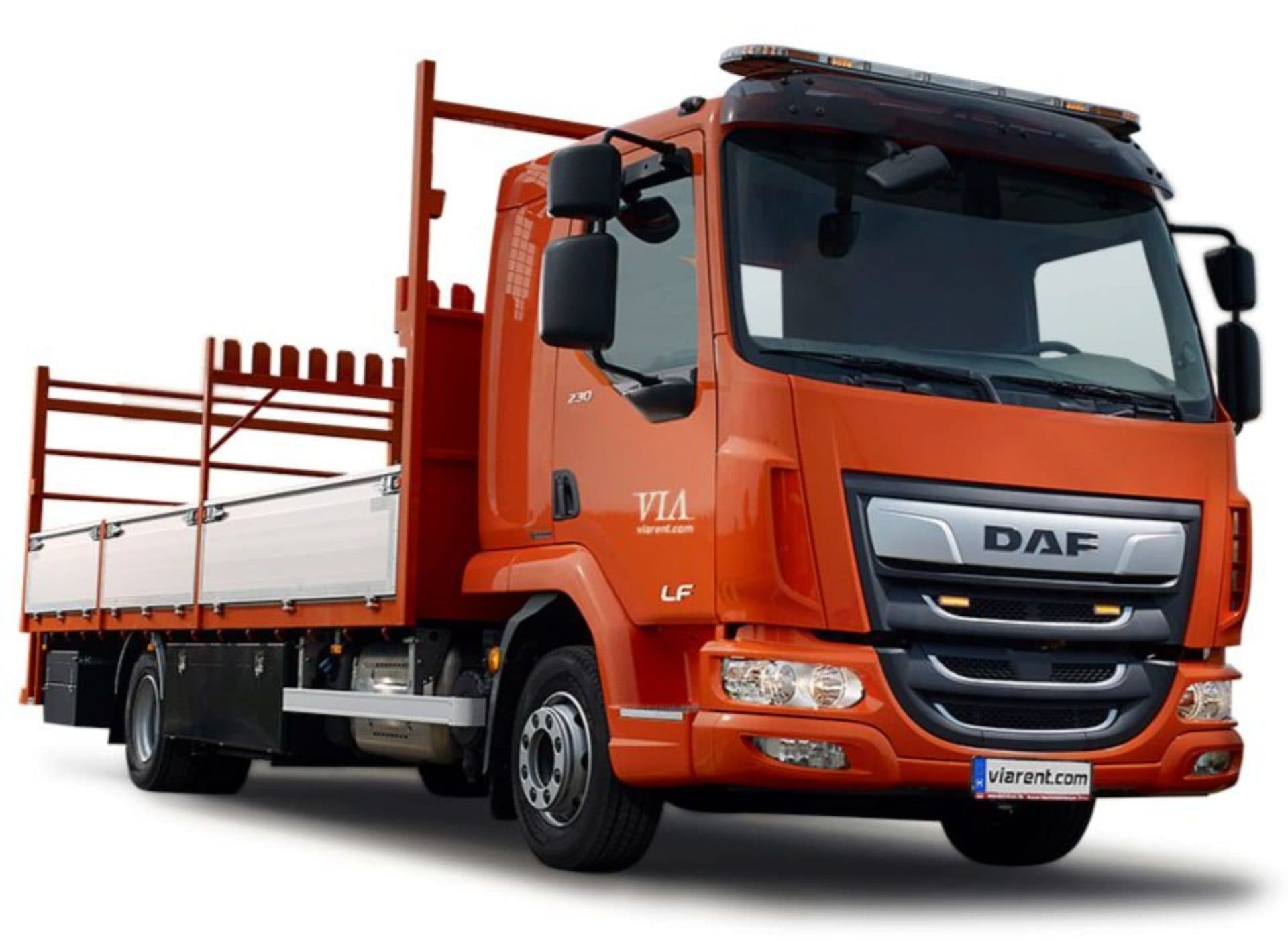 Teherautó bérlés 3.5t–7.5t, ponyvás opciókkal | VIARENT