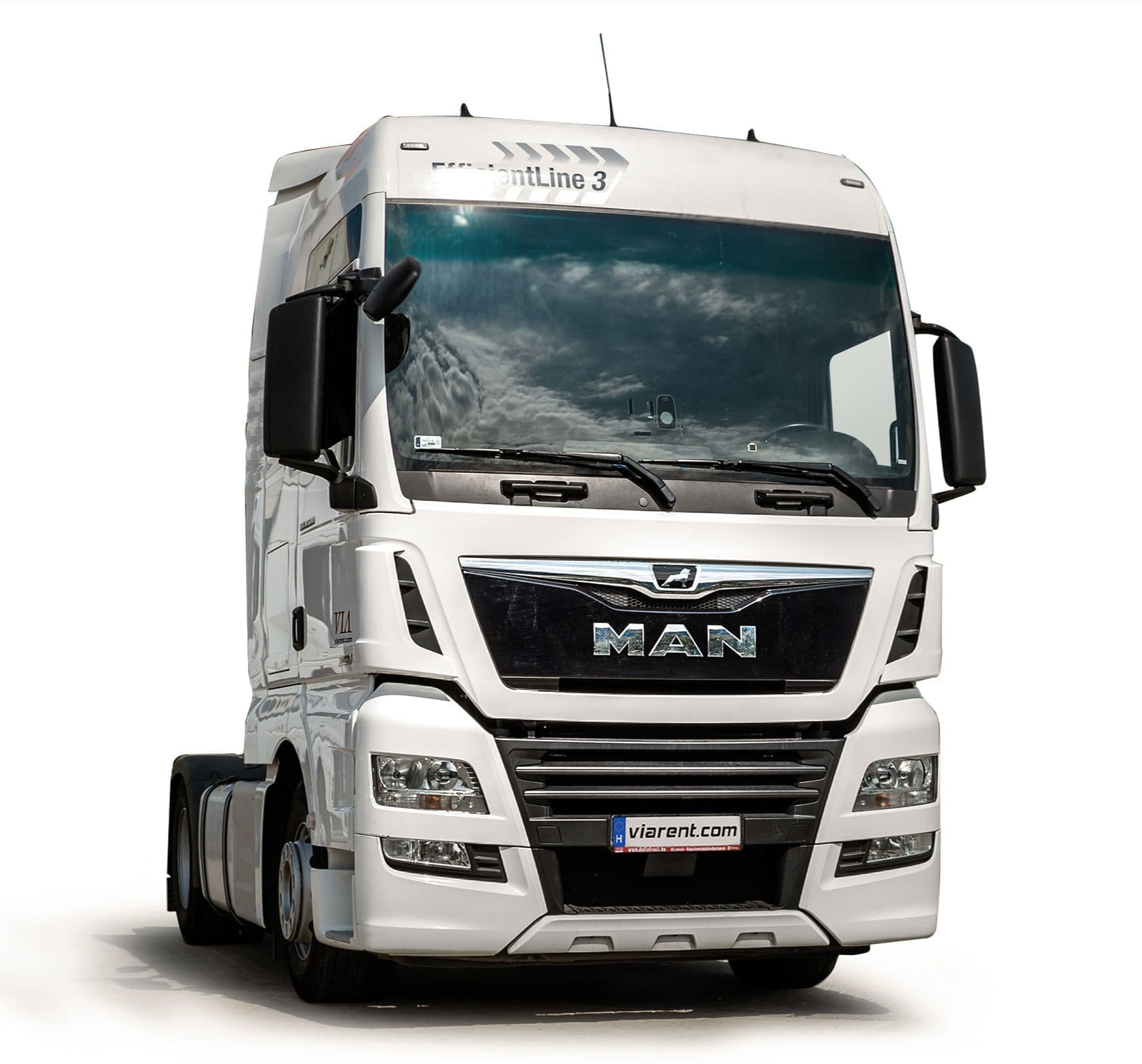 MAN TGX 460 normál kapcsolású nyerges vontató bérelhető - Viarent